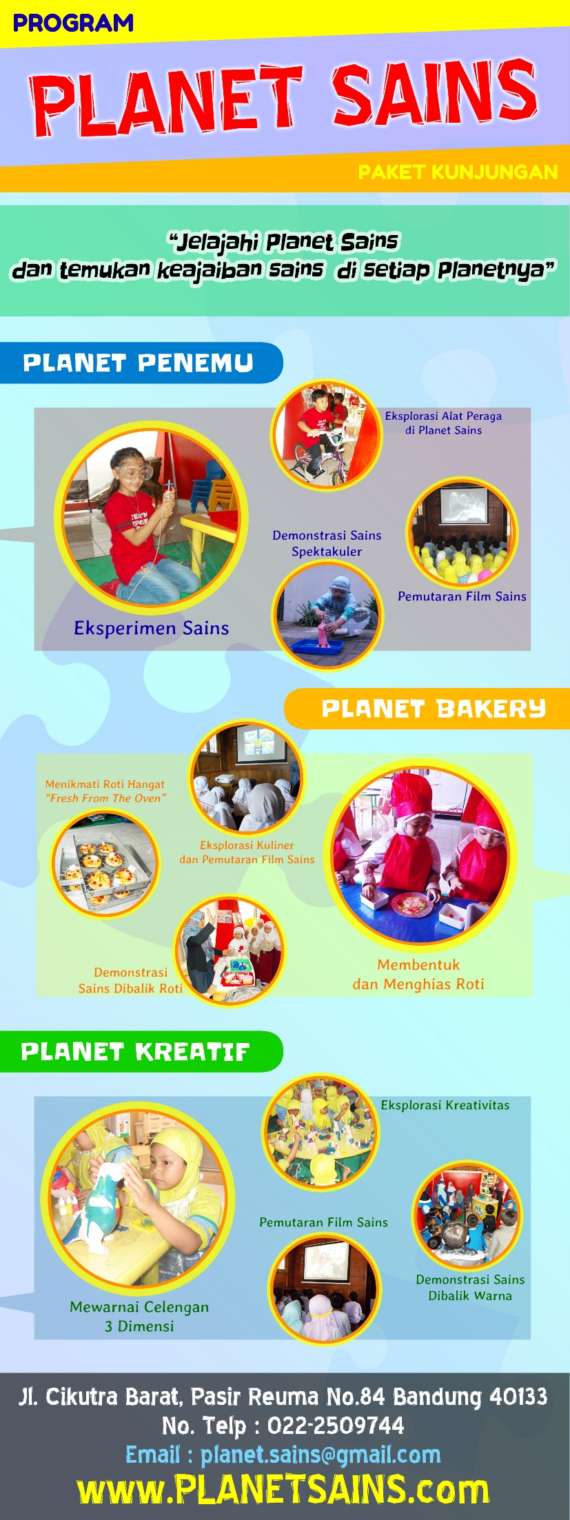 DISKON KUNJUNGAN KE PLANET SAINS | PLANET SAINS