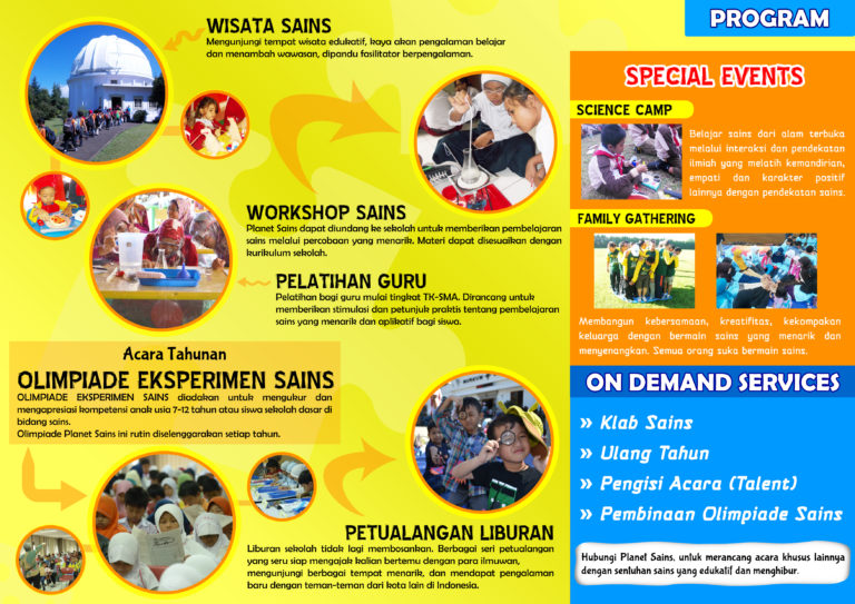 PROGRAM | PLANET SAINS