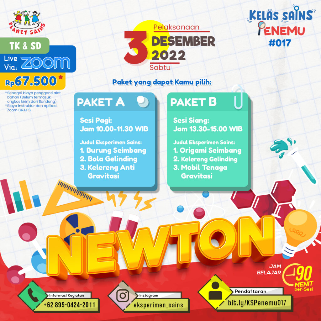 INFORMASI PROGRAM YANG AKAN DATANG | PLANET SAINS