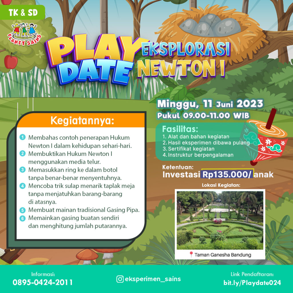 PLAYDATE 024: EKSPLORASI NEWTON I | PLANET SAINS