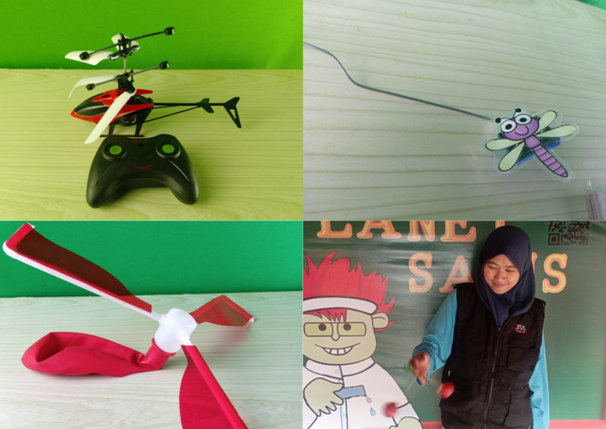 MENYAKSIKAN ATRAKSI HELIKOPTER REMOT KONTROL DI PLAYDATE (034 ...